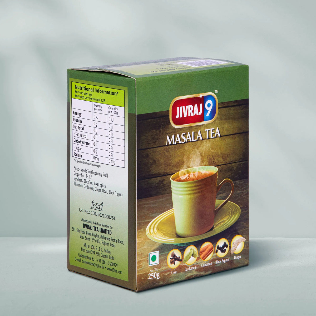 JIVRAJ9 MASALA TEA BOX PACK – Jivraj9 Tea