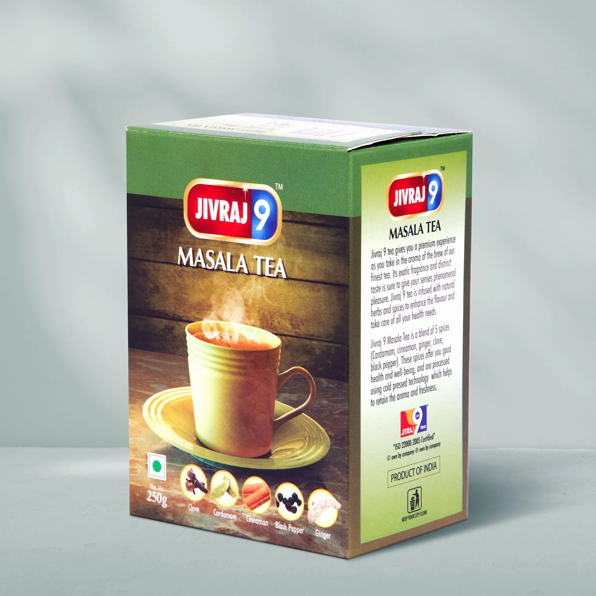 JIVRAJ9 MASALA TEA BOX PACK – Jivraj9 Tea