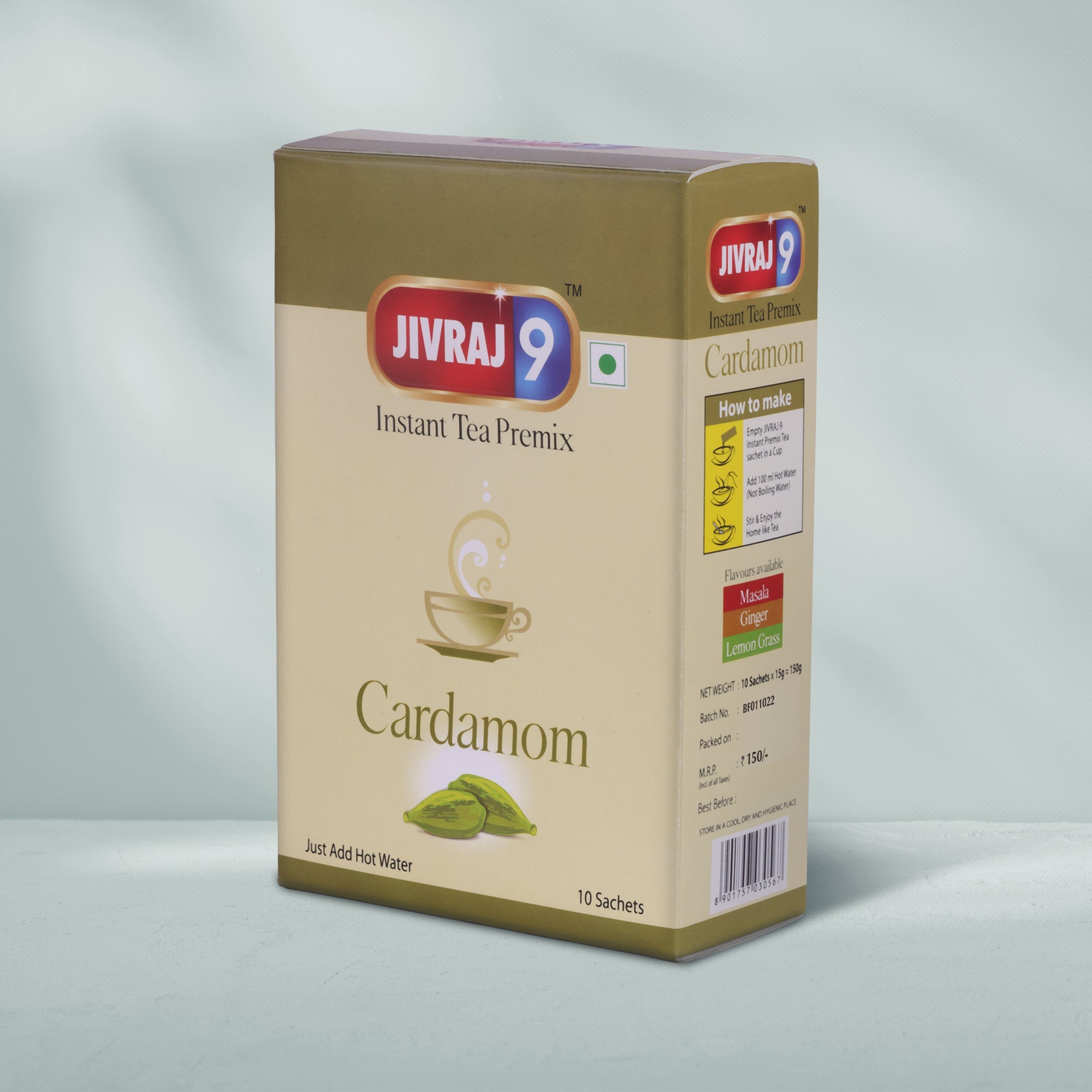 Best Instant Cardamom Tea Premix in India – Jivraj9 Tea